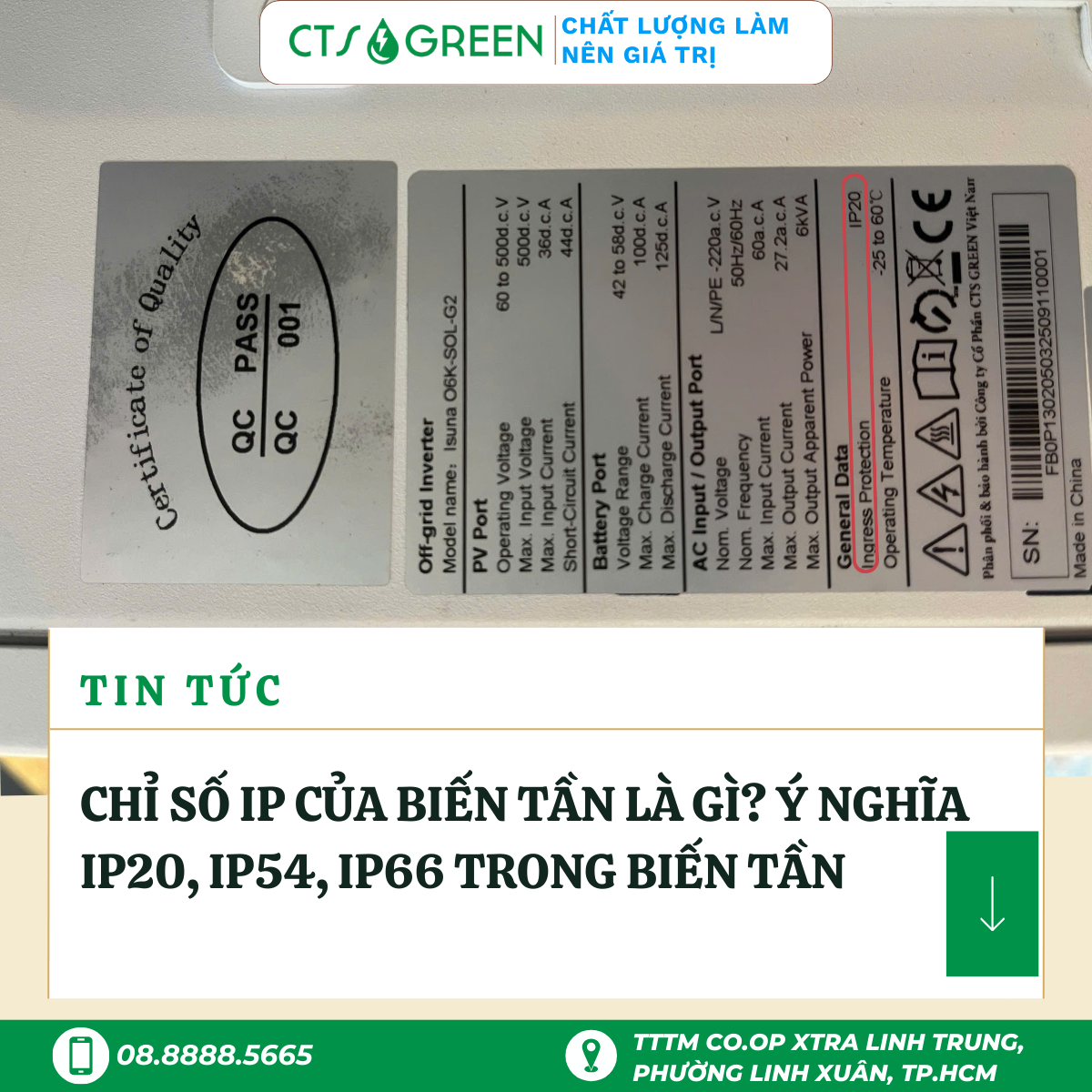 Chỉ số IP của biến tần là gì? Ý nghĩa IP20, IP54, IP66 trong biến tần ...
